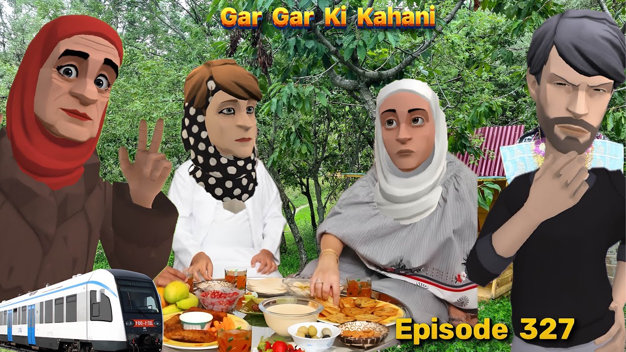 GAR GAR KI KAHANI | SAJU DARLING | EP 327 KASHMIRI CARTOON DRAMA - YouTube