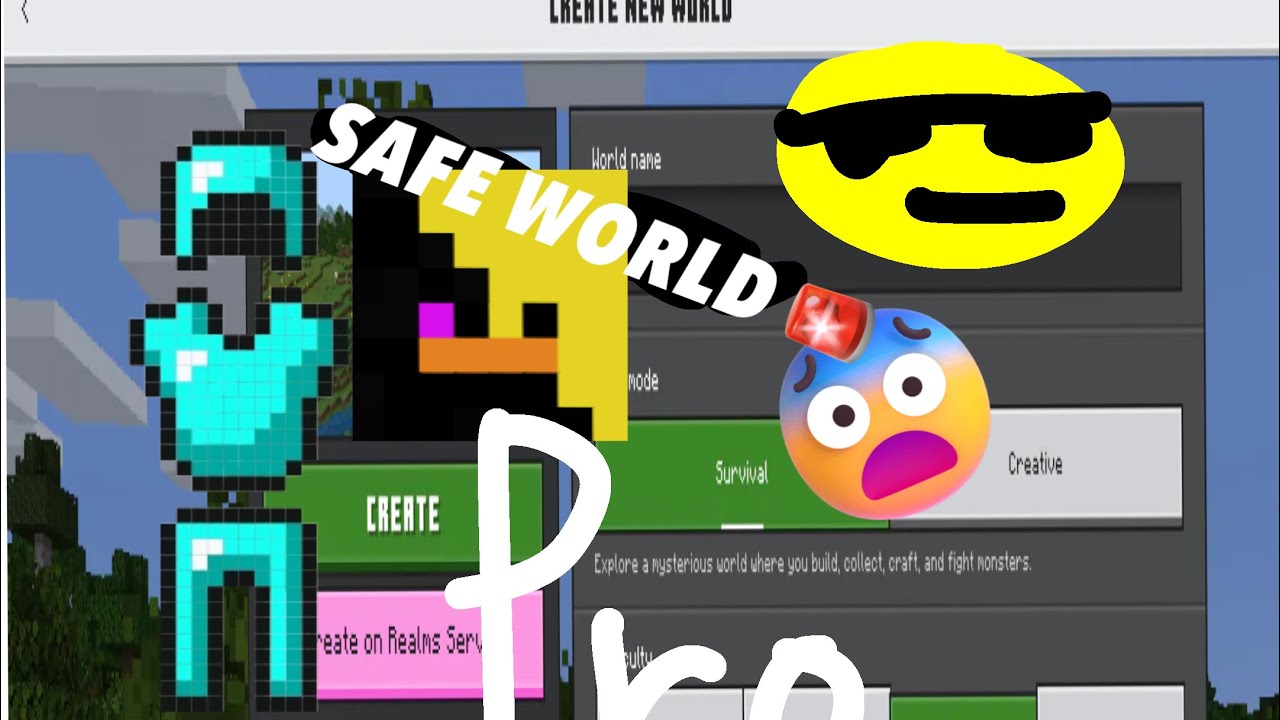 How to keep your world safer from greifing😳😳🥸(Minecraft PE/Bedrock ...