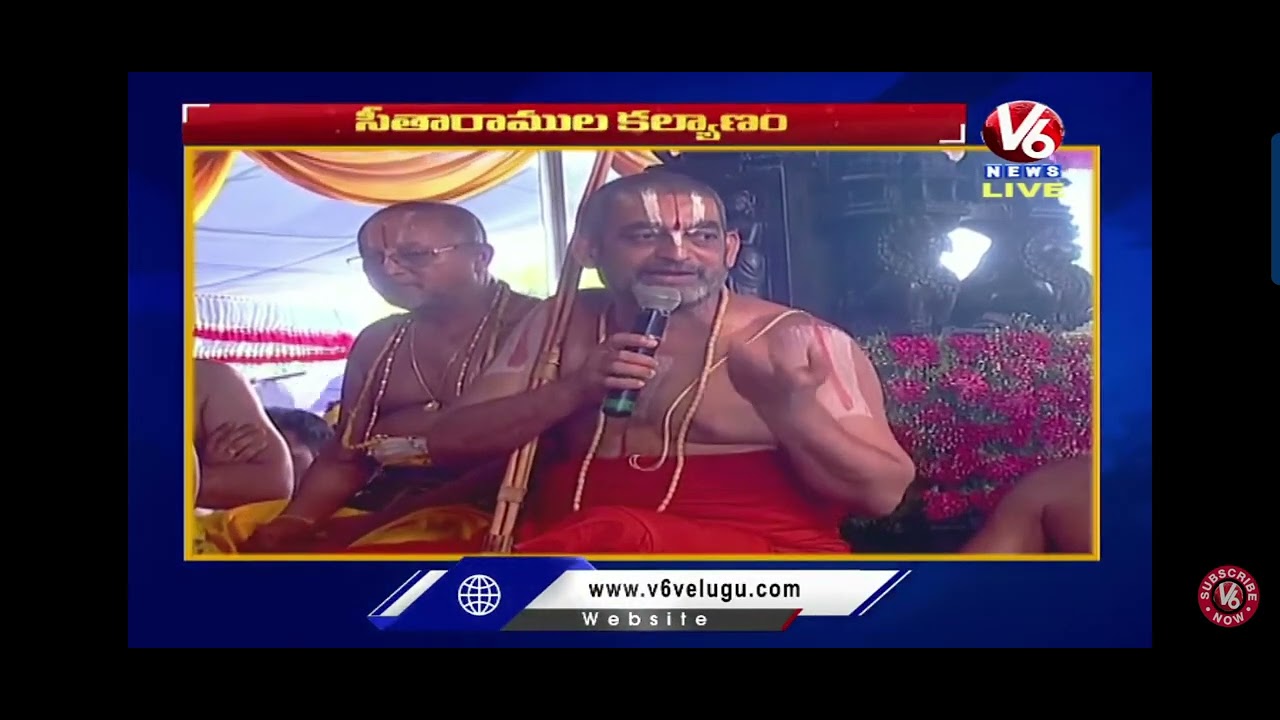 sriramanavami#sitharamulakalyanam in badradi 😍 - YouTube