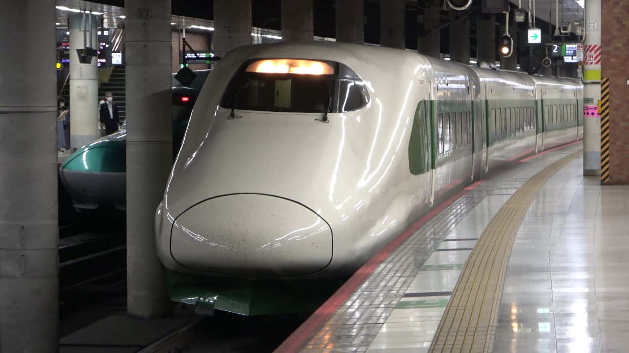 2022/06/17 【200系塗装 入区】 E2系 J66編成 + E3系 L69編成 上野駅 & 東京新幹線車両センター | JR East: E2 + E3 Series ...