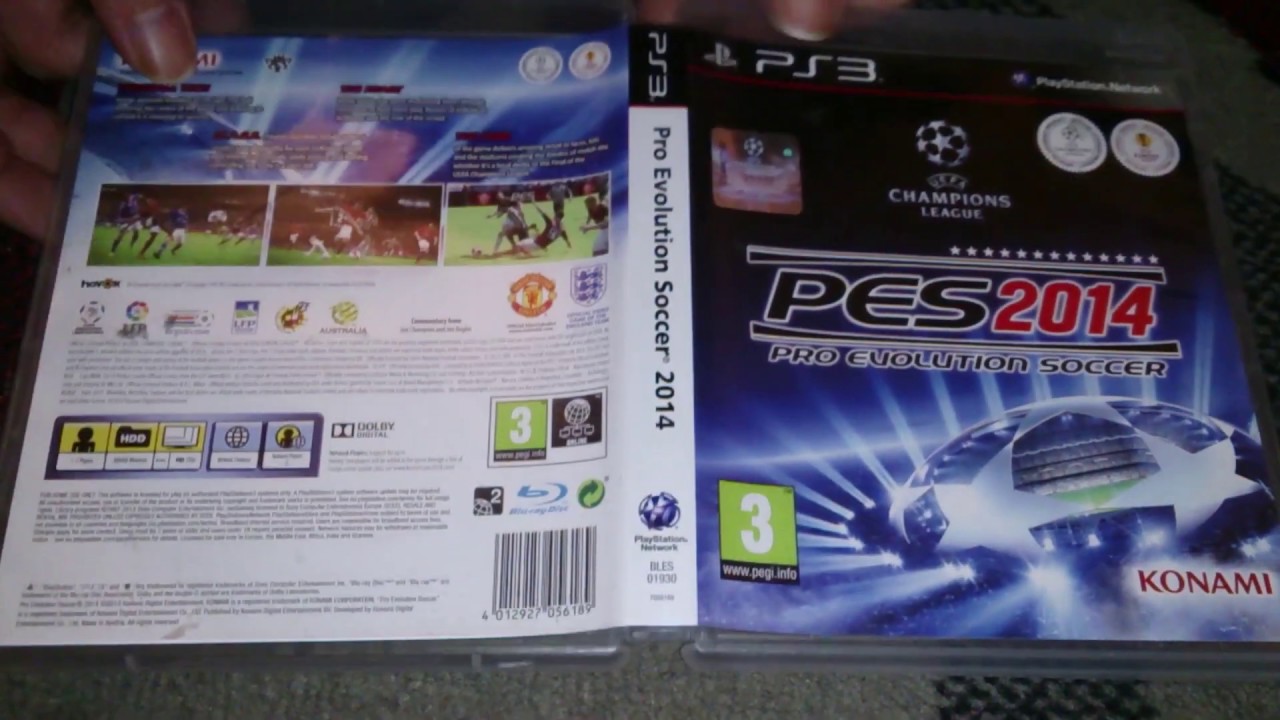 Nostalgamer Unboxing Pro Evolution Soccer 2014 PES On Sony Playstation ...