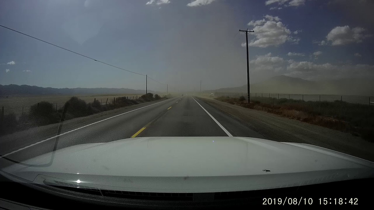 Cuyama tumbleweed attack - YouTube