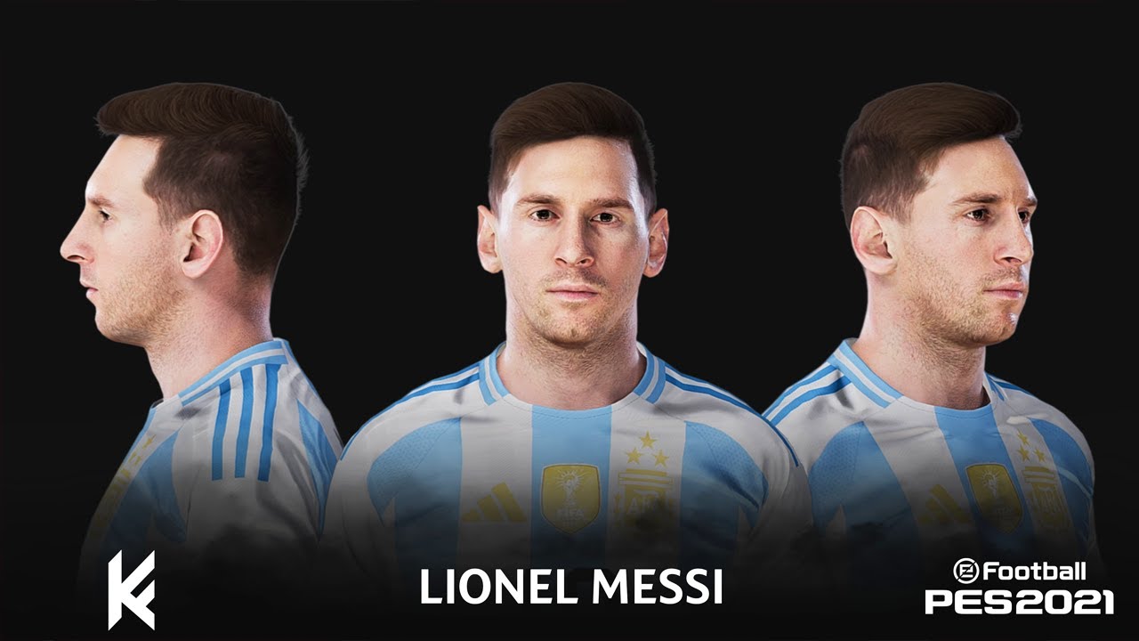 PES 2021 - NEW FACE LIONEL MESSI 2024 - K - YouTube