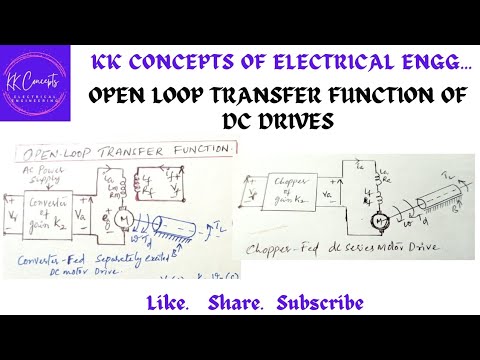 OPEN-LOOP TRANSFER FUNCATION OF DC DRIVES |POWER ELECTRONICS|EEE # ...