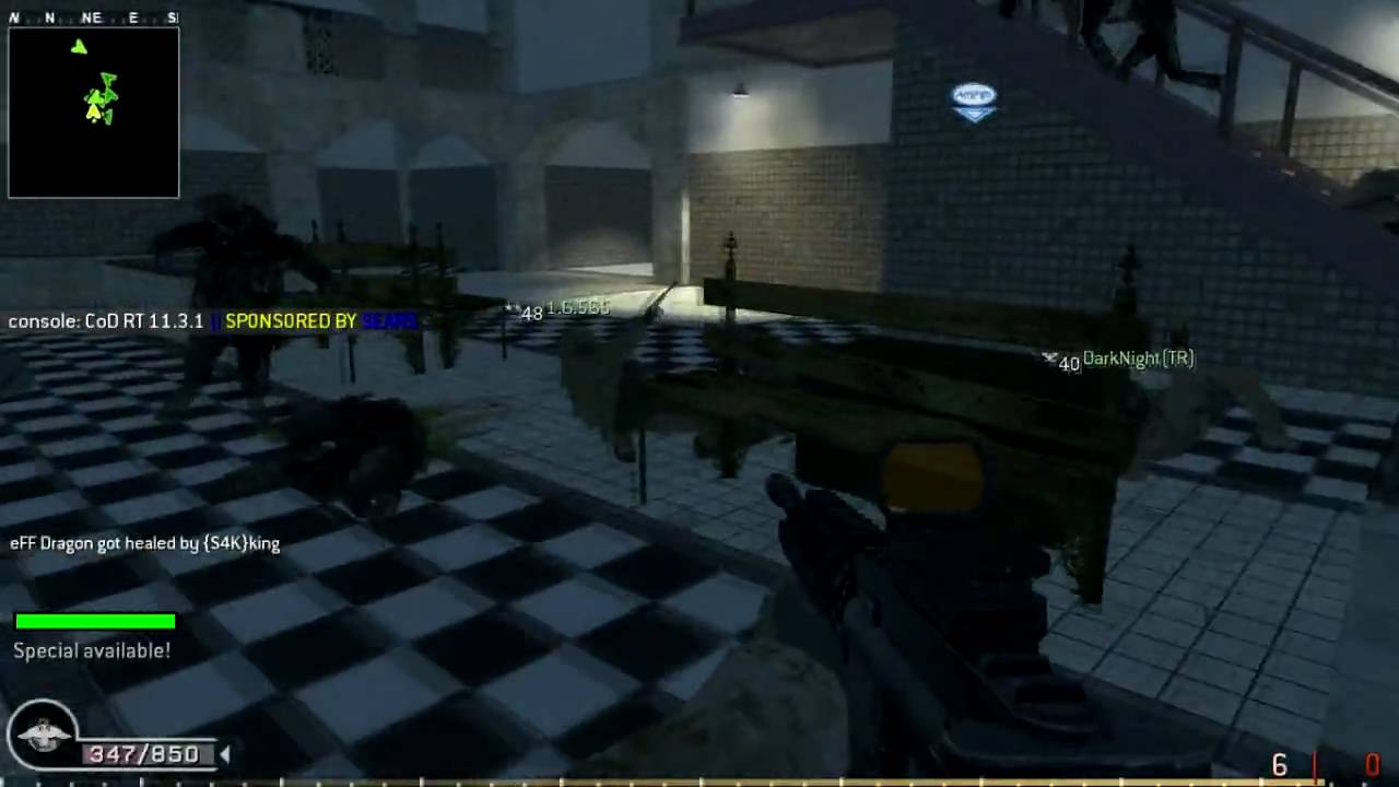 Dragon & TwinkLe play CoD4 PC 'Zombie' Server Mod - YouTube