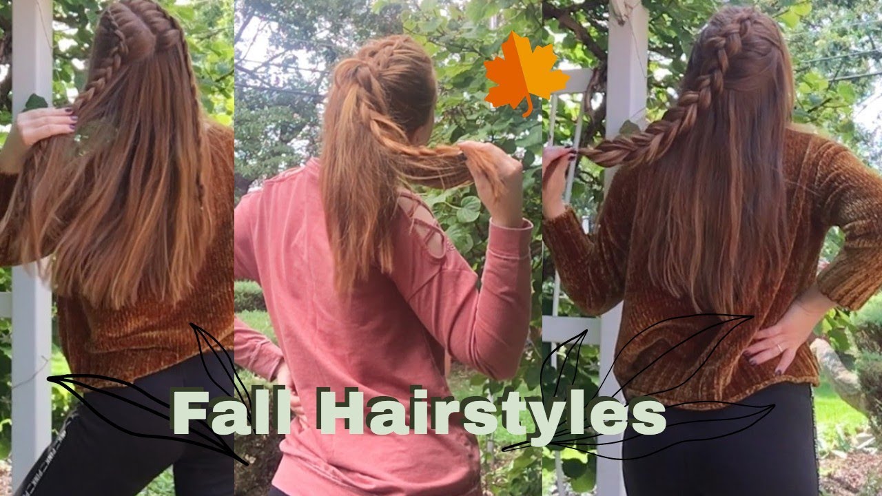 5 Fall Braided Hairstyles 2020! - YouTube