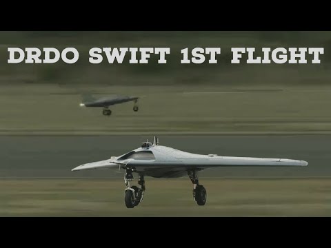 DRDO SWiFT first flight| DRDO Ghatak stealth UCAV - YouTube