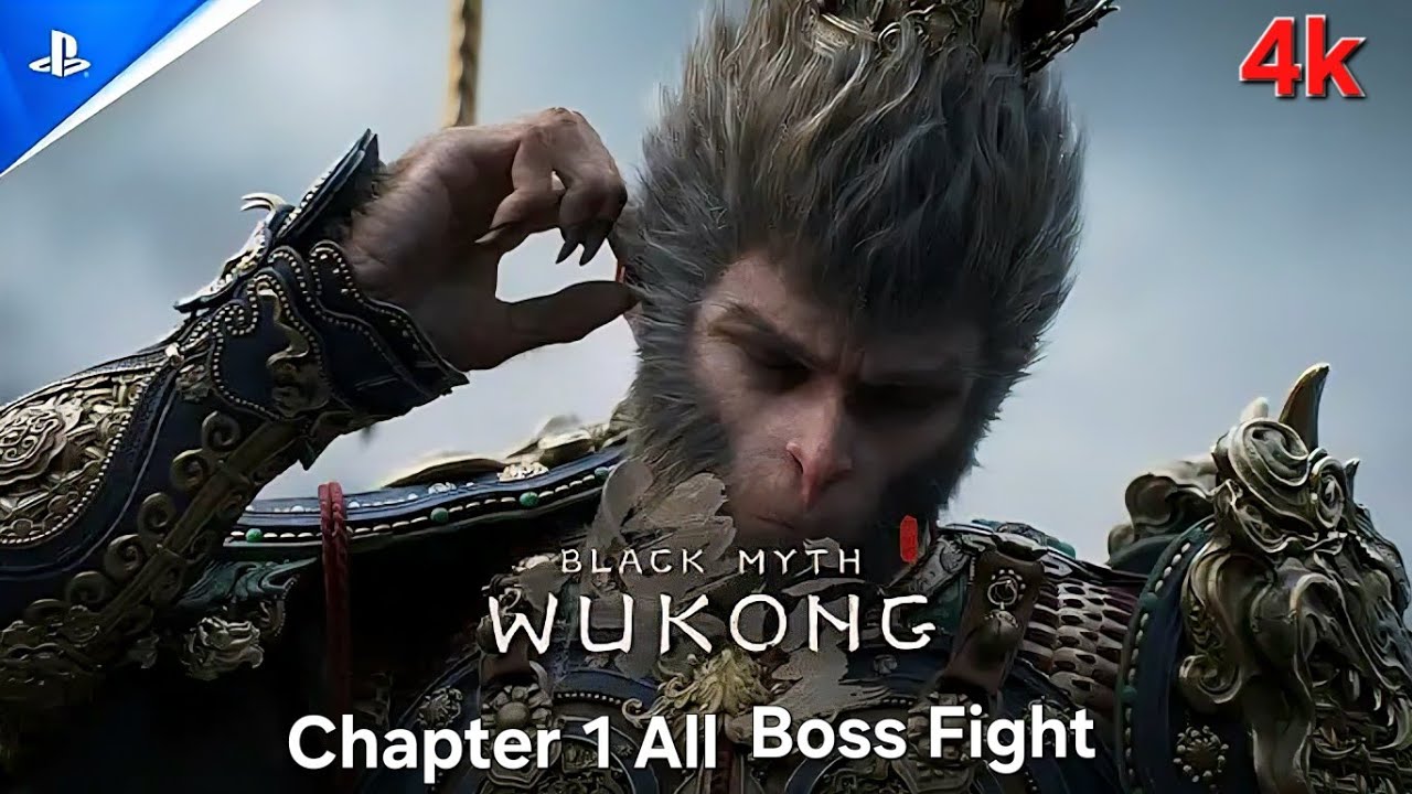 Black Myth Wukong | Chapter 1 All Boss Fight Gameplay (4k 60FPS PS5) No ...