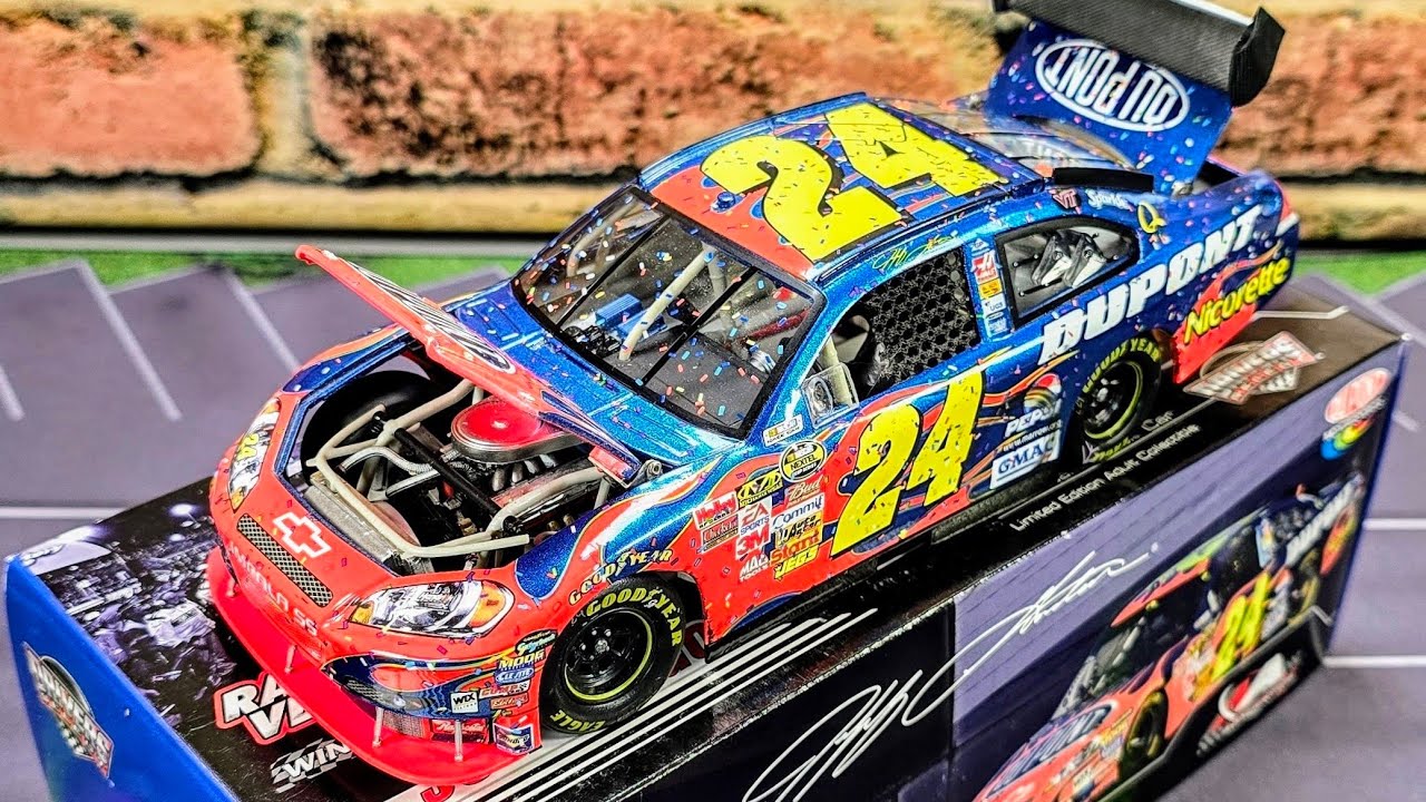 REVIEW: Jeff Gordon 2007 Phoenix Win 1:24 Nascar Die-cast - YouTube