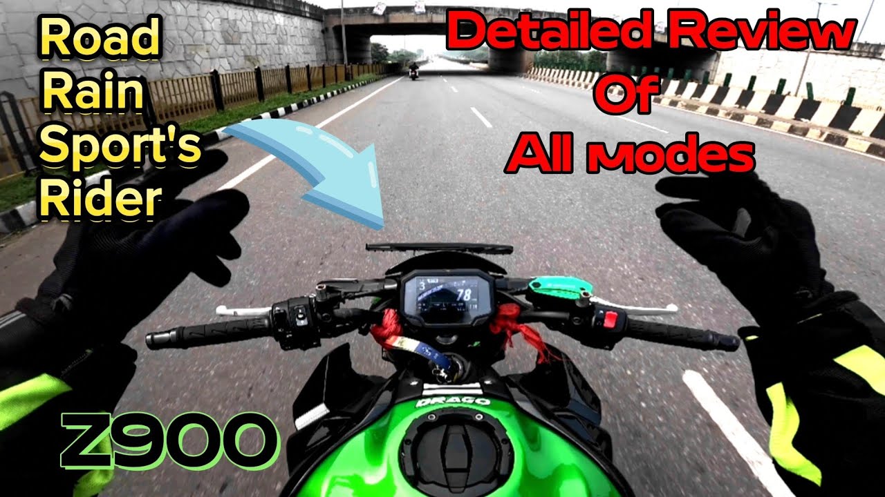 Kawasaki Z900 Acceleration Test in All Modes | Should you Buy or Not ...