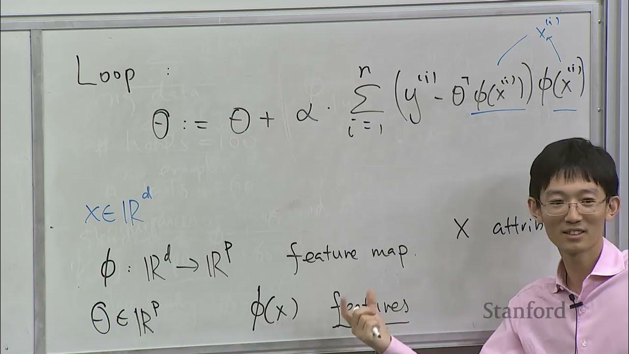 Stanford CS229 Machine Learning I Kernels I 2022 I Lecture 7 - YouTube