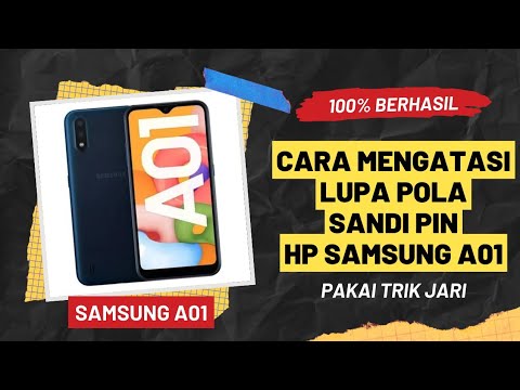 CARA MENGATASI HP SAMSUNG A01 LUPA POLA SANDI PIN (UNLOCK PASSWORD ...