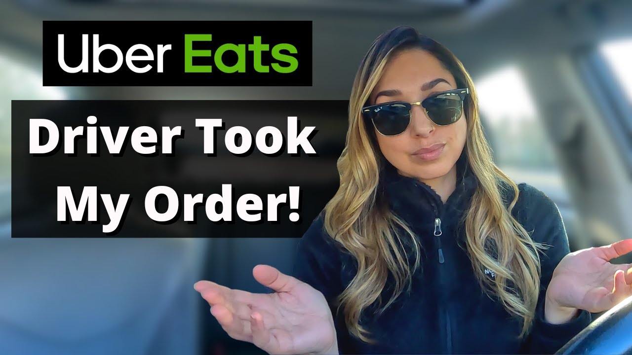 Uber Eats Driver took my order! - YouTube
