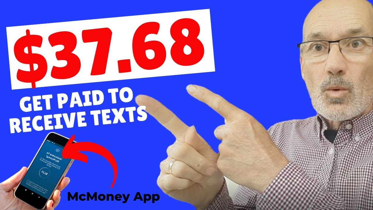 McMoney Payout Proof Make Money Receiving Text Messages - YouTube