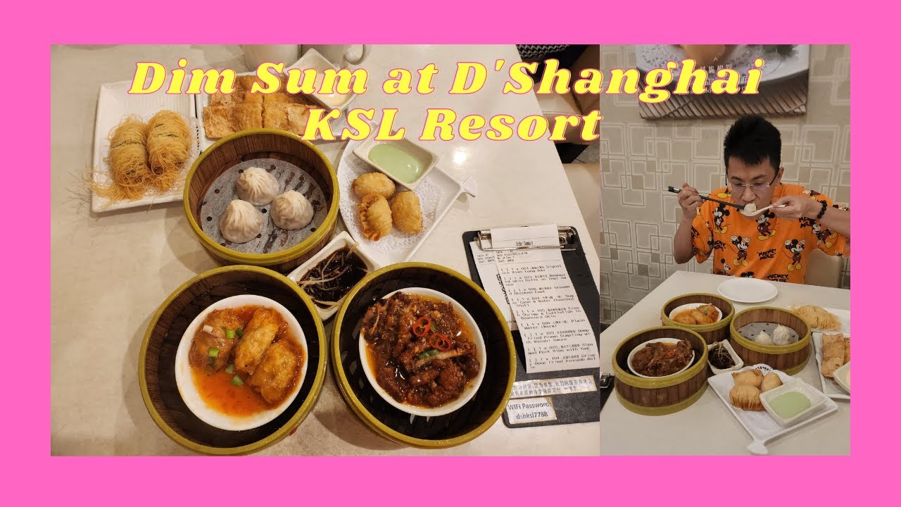 Dim Sum at D'Shanghai KSL Resort - YouTube