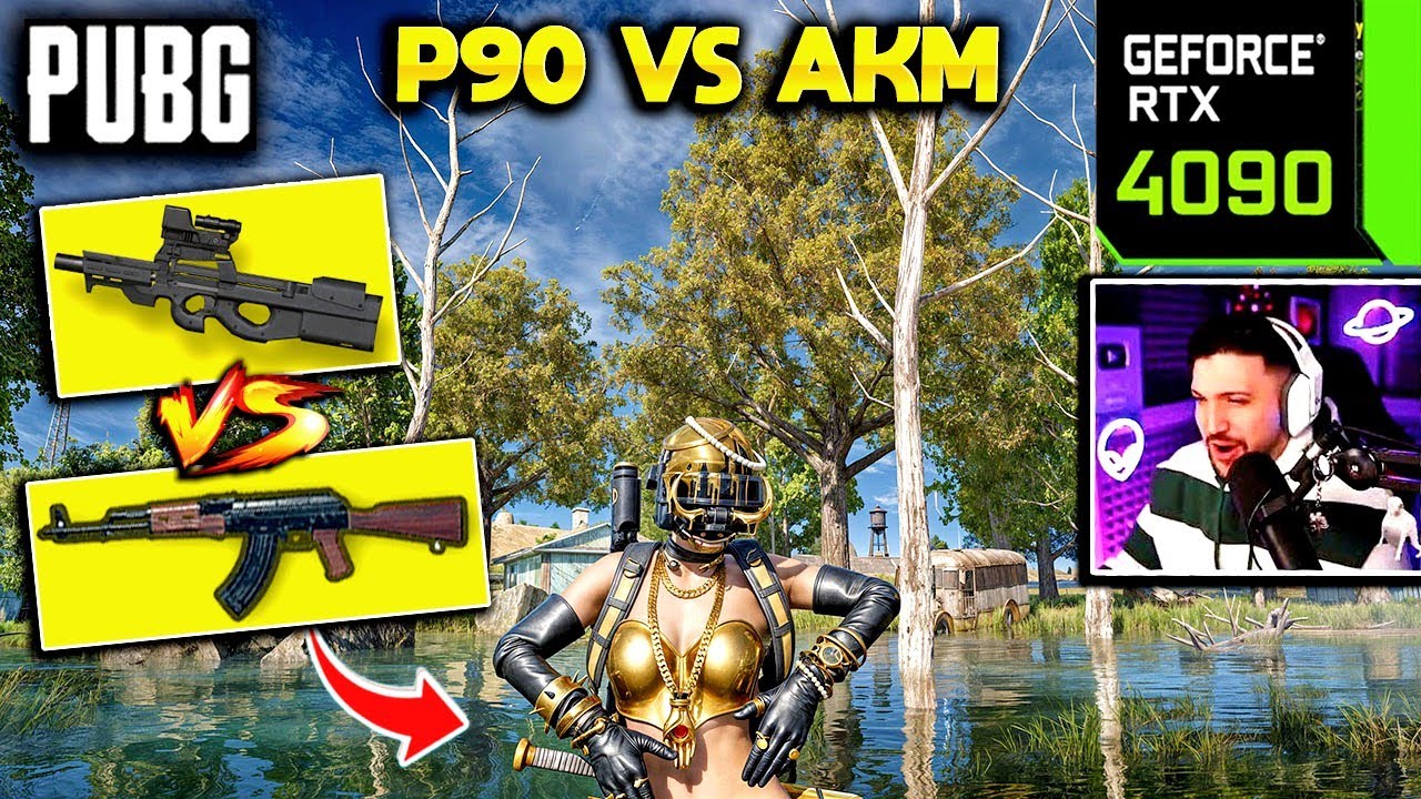 PUBG pero la P90 le gana al AKM? - RTX 4090 24gb ( GRAFICOS EN ULTRA y ...