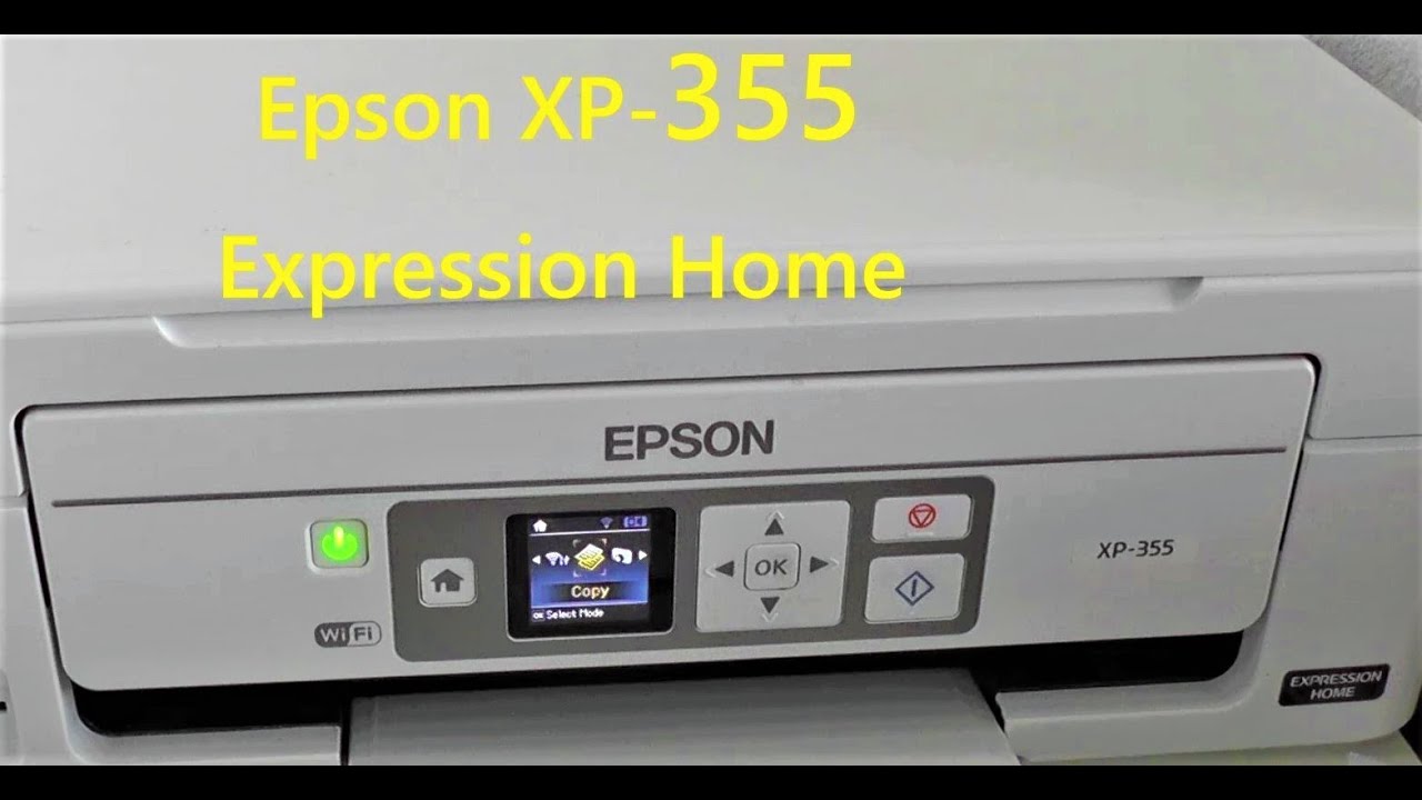 Epson XP355 : what ink ? (and replacing) - YouTube