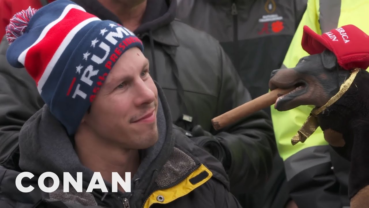 Outtakes From Triumph’s Trip To Trump's Inauguration | CONAN on TBS ...