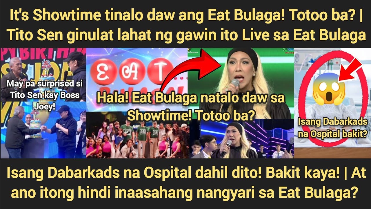 1 Dabarkads na Ospital | Showtime tinalo daw ang Eat Bulaga! Totoo ba ...