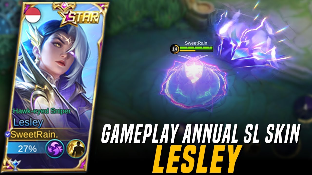 NEW Annual Starlight Skin: LESLEY 'Hawk-eyed Sniper' Full Gameplay ...