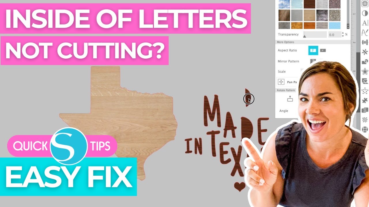 Silhouette Not Cutting Inside of Letters? 😡 Here's the Fix! - YouTube
