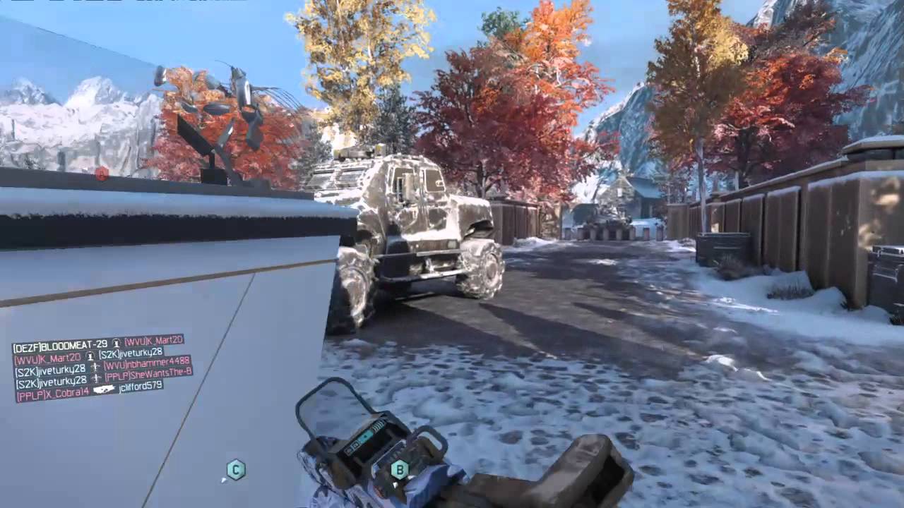 First nuke on BO3, Razorback smg Dark matter gameplay - YouTube