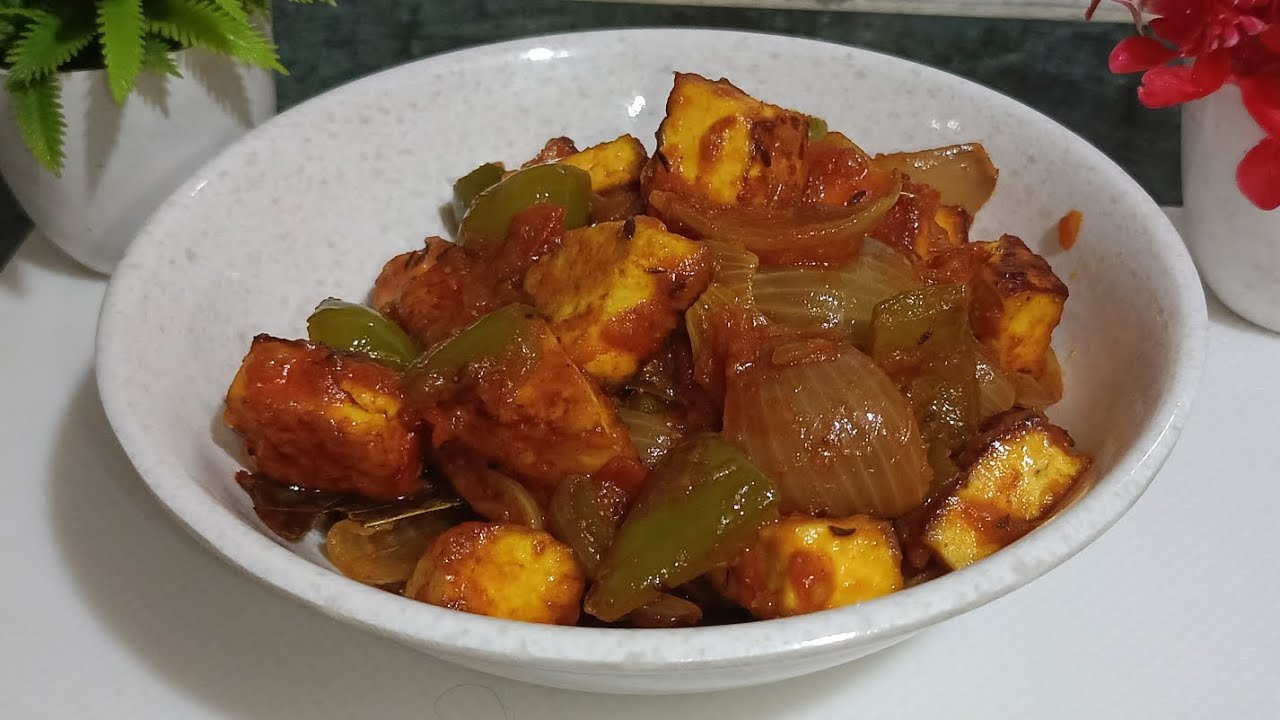 Paneer capsicum ki recipe l Capsicum paneer ki sabji - YouTube