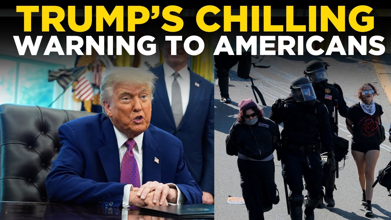 Donald Trump LIVE | 'Very Big Force..': Trump's Shocker From Oval ...