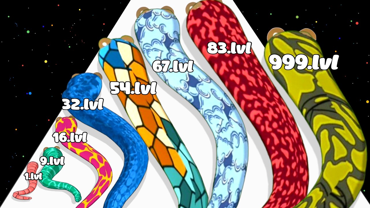 Snake Run Evolution Full Gameplay - Satisfying ASMR Insect Evolution ...