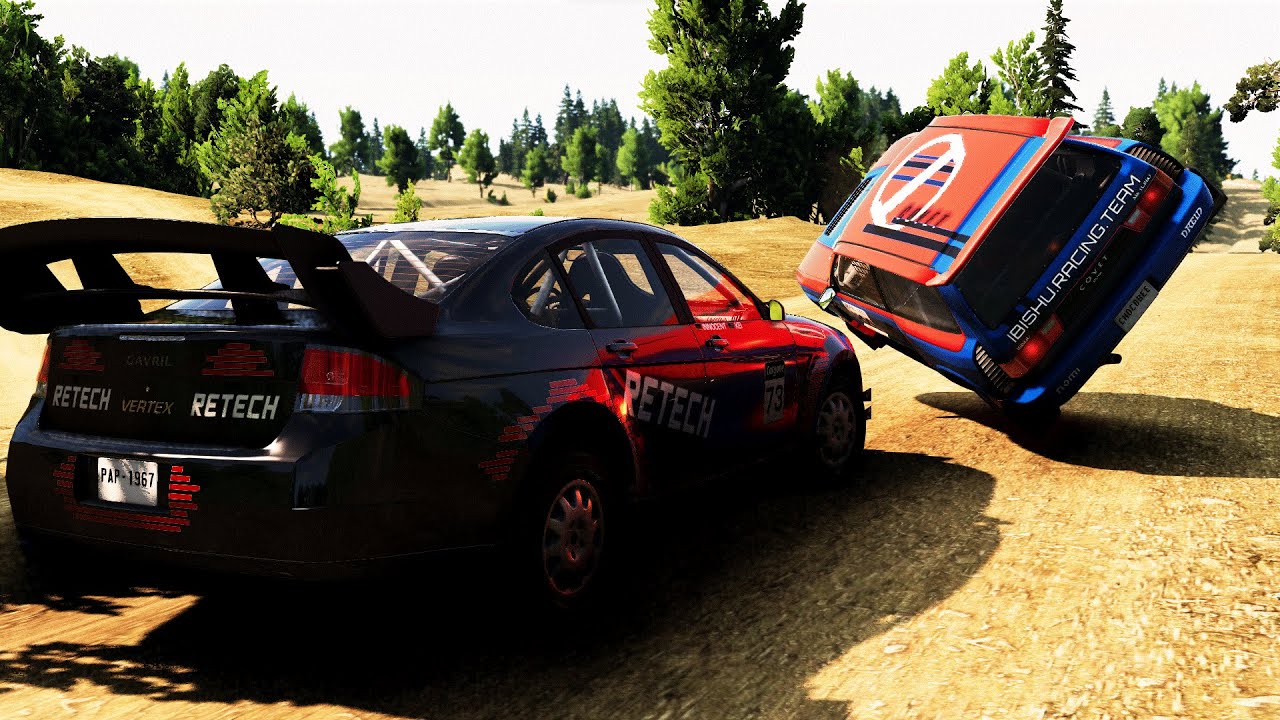 Rally | Cinematic #8 - BeamNG Drive - YouTube