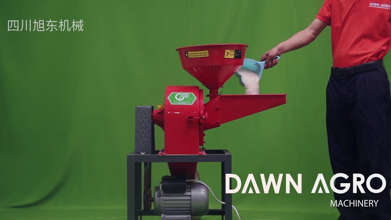 0.4mm powder making by Disc Mill Pulverizer Grinder with chilli powder ...