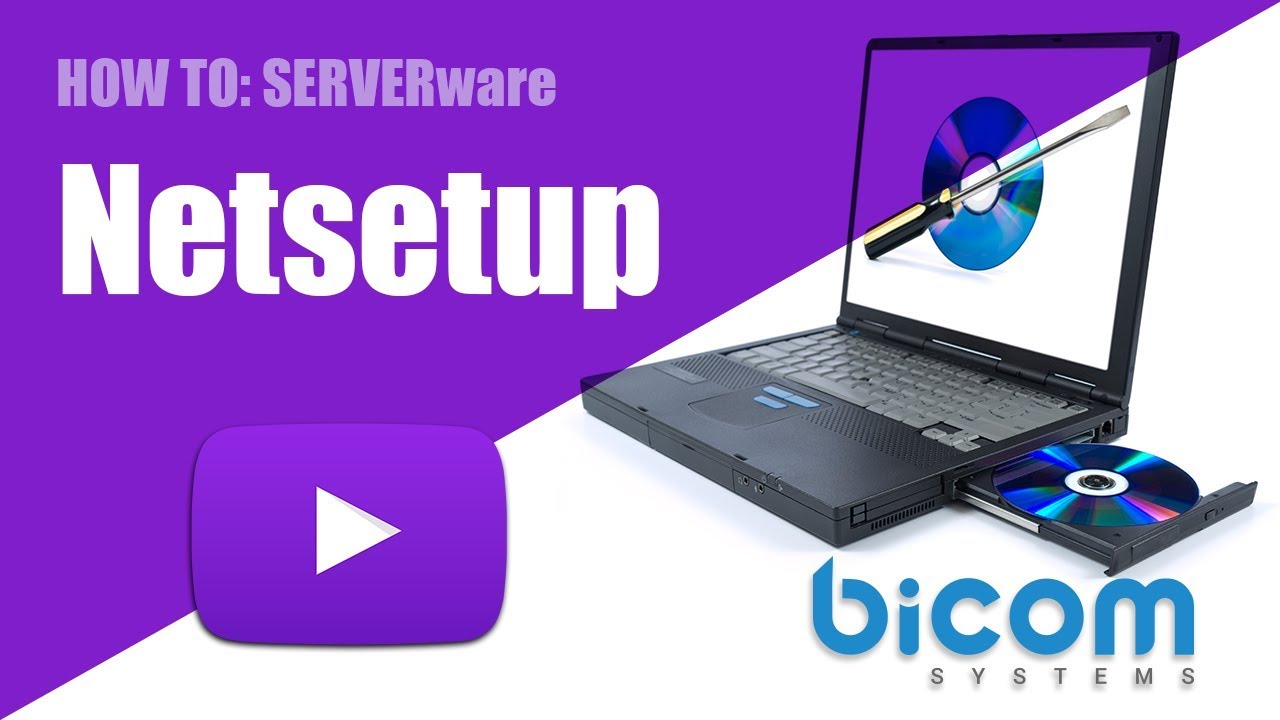 Netsetup Wizard SERVERware 3 - YouTube