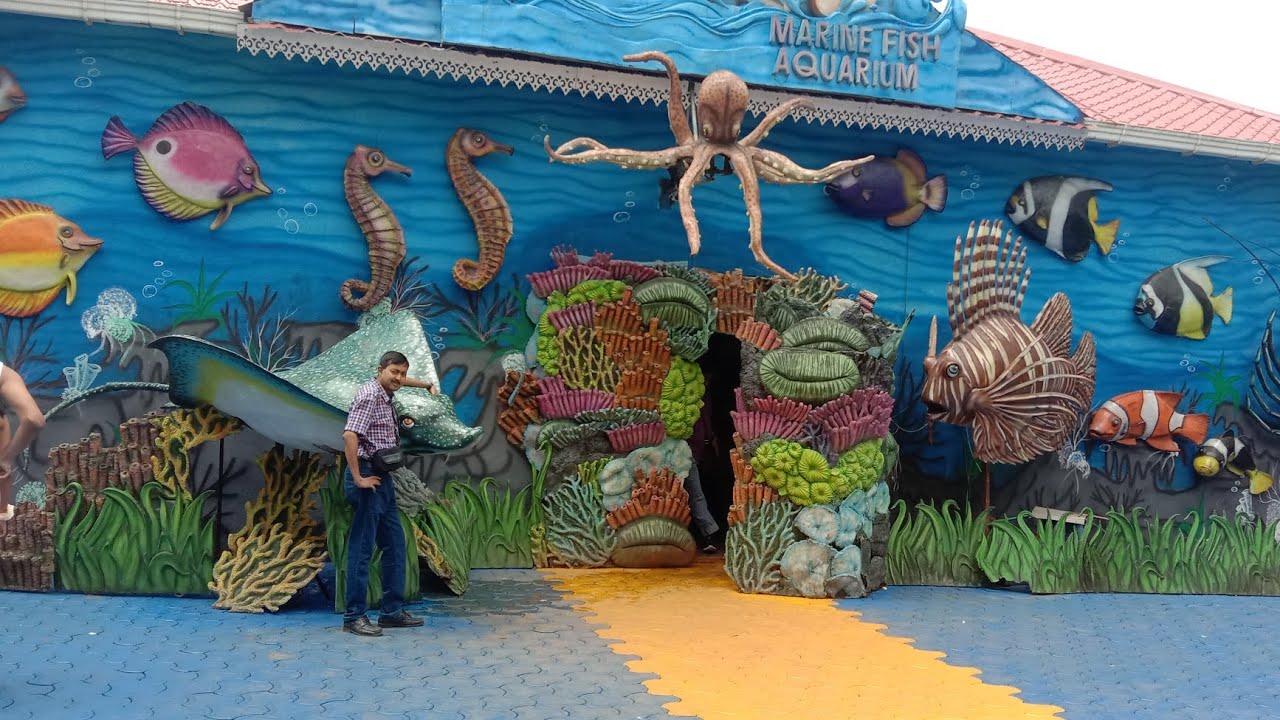 South Goa Tourist Spot-- ABYSS Marine Fish Aquarium with Horror room ...