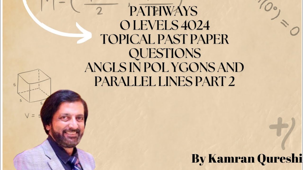Angles in polygons and parallel lines part2 - YouTube