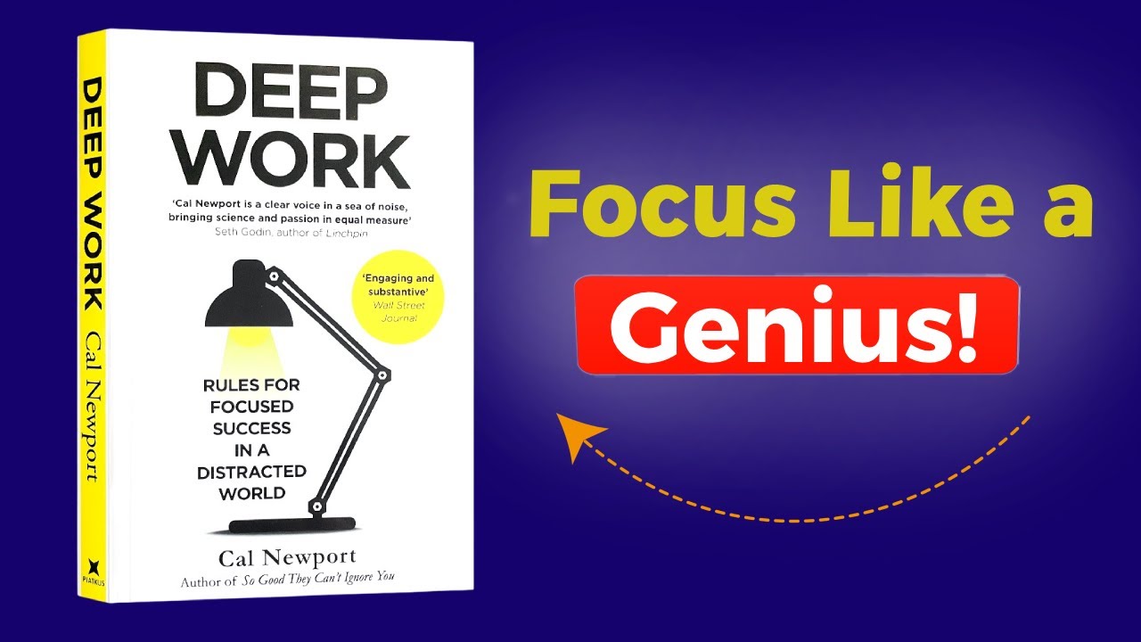 Deep Work by Cal Newport: Master Focus & Boost Productivity - YouTube