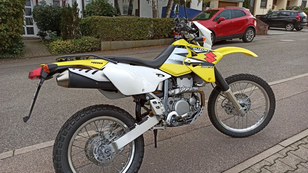 2004 Suzuki DRZ 400 S Exhaust Sound - YouTube