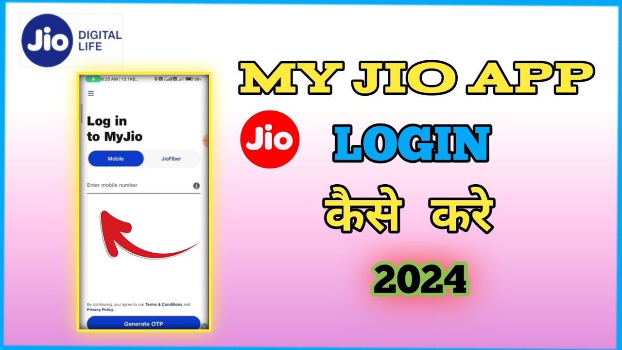 My Jio App Login Kaise Kare | How To Create New Account In My Jio App ...
