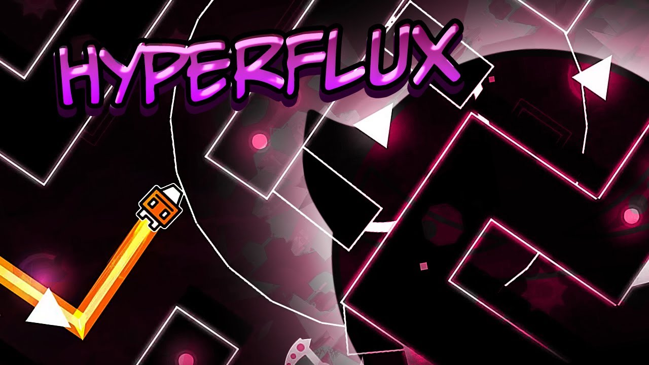 HyperFlux (Easy Demon) | Level Complete (All Coins) | Geometry Dash 2.1 - YouTube