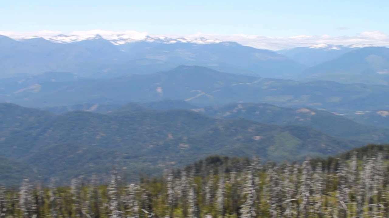 Pan From Sugarloaf Peak Lookout Entiat Mountains - YouTube