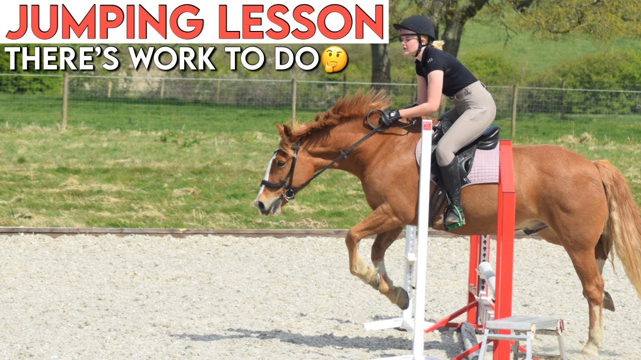 JUMPING LESSON | Definitely needed a confidence boost... - YouTube
