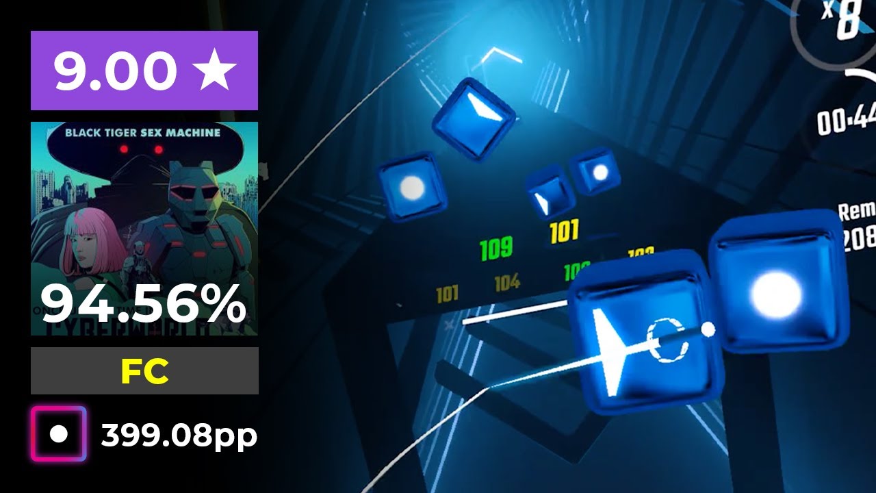 Cheatcode feat. Hyro t... - Black Tiger Sex Machine x Hairitage (Expert+ 9.00★) 94.56% [FC] 399 ...