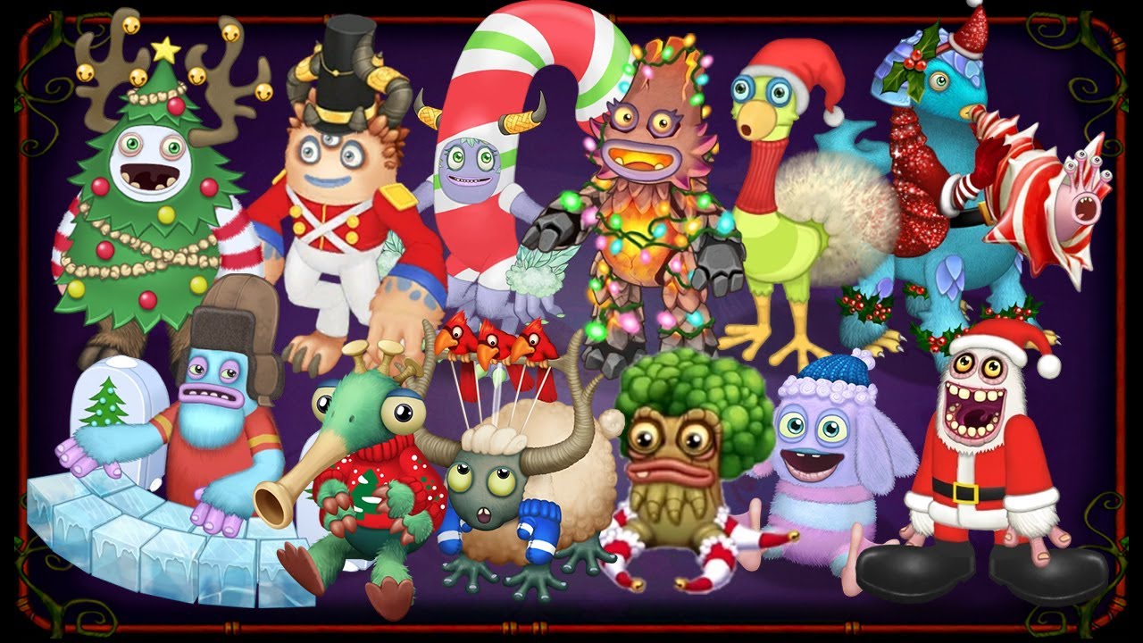 My Singing Monsters - Christmas Сostumes - YouTube
