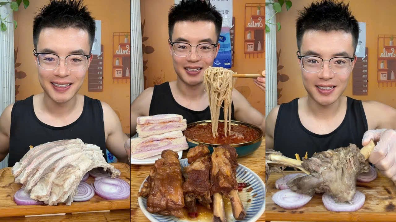 Eat Buckwheat Noodles, Braised Lamb Chops, Mud Bread, Braised Lamb Leg ...