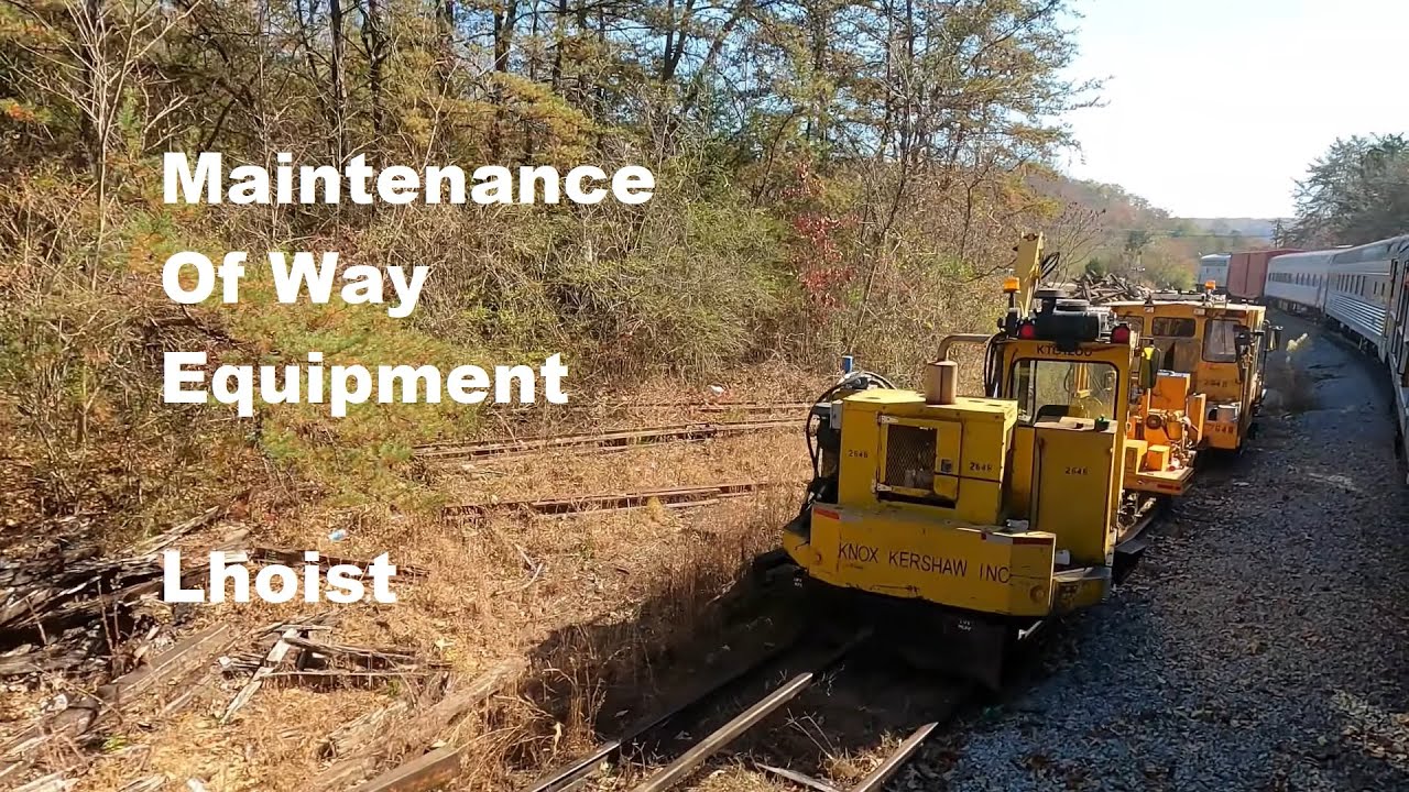 Lhoist Railroad Maintenance of Way Equipment - Former Tennessee Central ...
