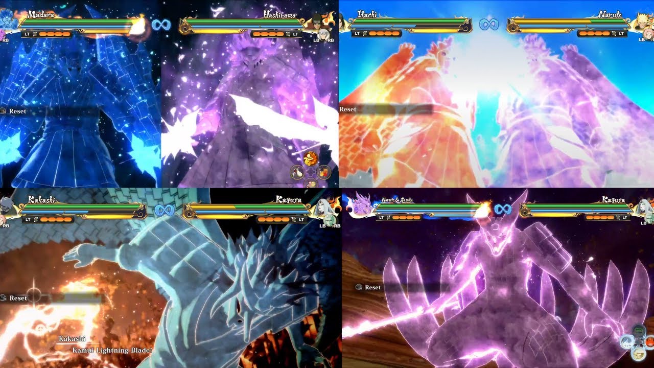 All Susanoo Ultimate Jutsus and Awakenings Evolution in Naruto Storm ...