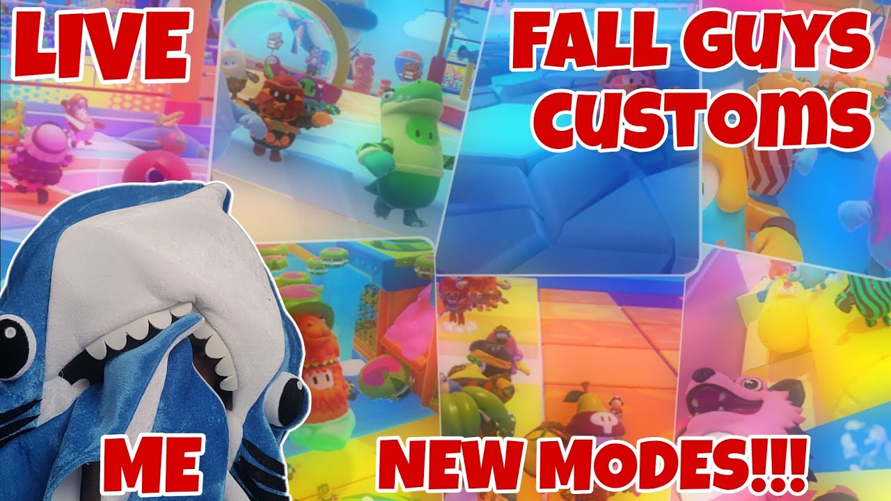 FALL GUYS CUSTOMS LIVE | FALL GUYS LIVE CUSTOM GAMES | #fallguys # ...