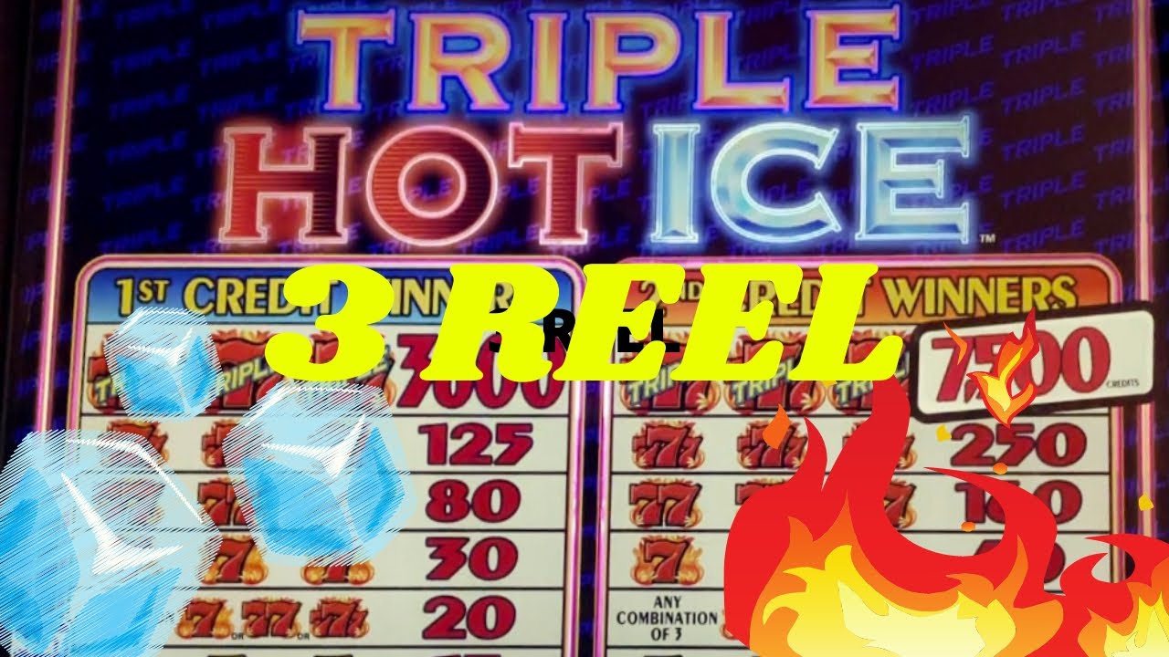 TRIPLE HOT ICE HIGH LIMIT SLOTS - YouTube