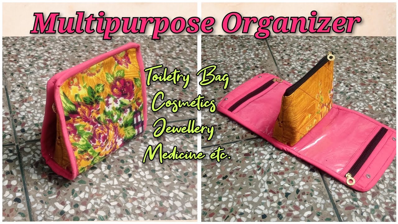 DIY: How to make a MULTIPURPOSE ORGANIZER athome/stepbystep ...