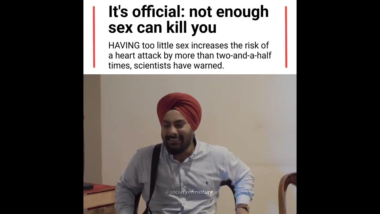 Its Official Not Enough Sex Can Kill You Youtube