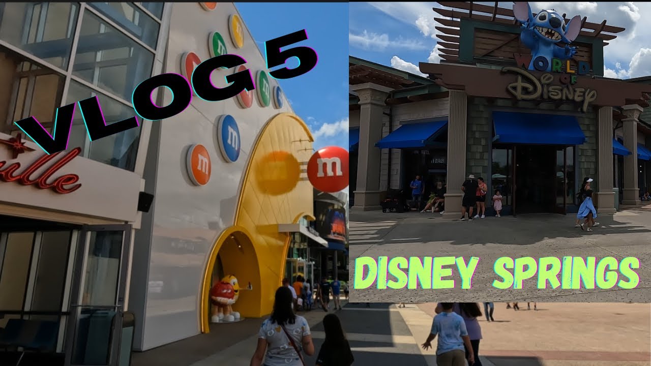 Disney Springs 2023- Passeio no final de tarde - YouTube